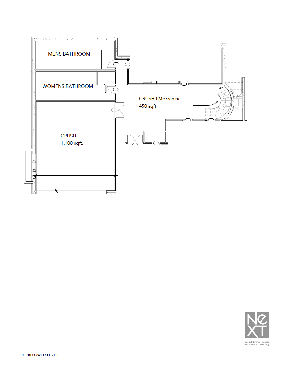 Floor Plans & Event Space – NeXT